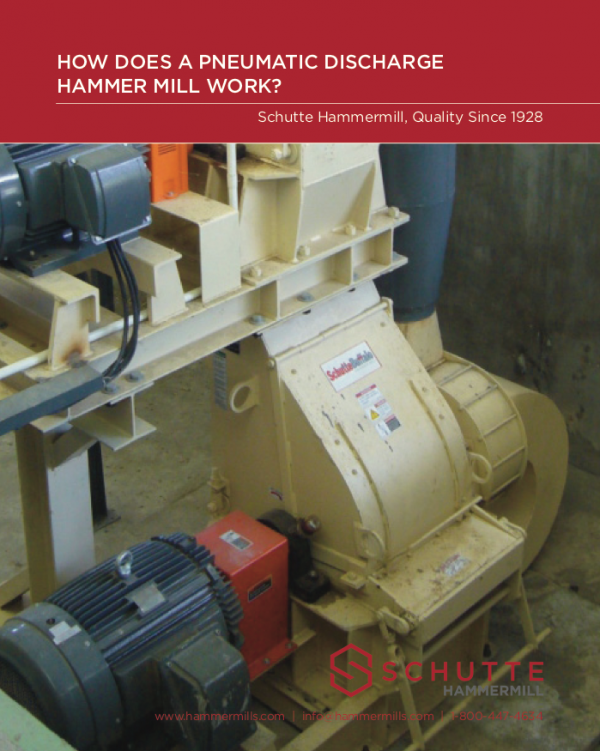 Fact Sheets and eBooks for Hammer Mills & Shredders | Schutte Hammermill