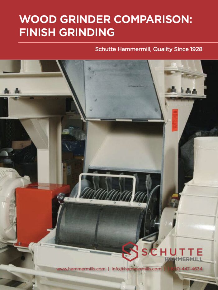 Wood Processing Grinders / Shredders | Schutte Hammermill